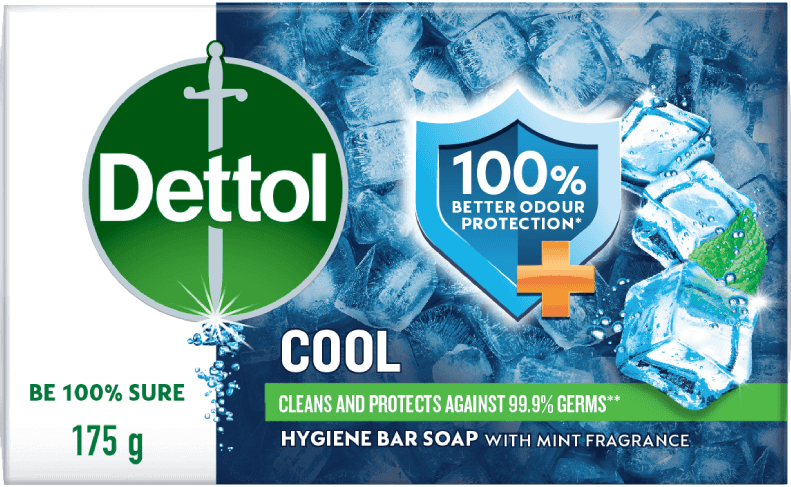 Dettol Bar Soap Cool 175g | Dettol