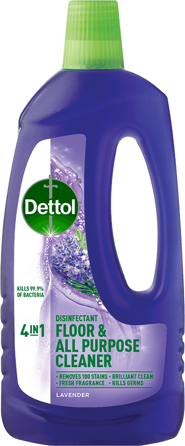 Dettol 4 in 1 Floor & All Purpose Cleaner 750 ml Lavender | Dettol