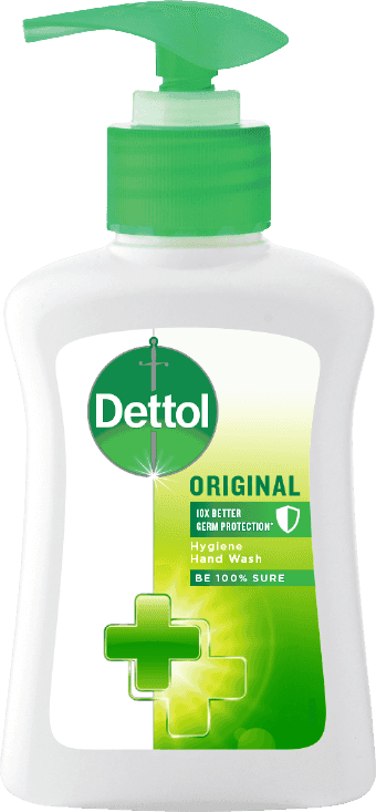 Dettol Liquid Hand Wash original Pump & Pouch 200 ml | Dettol